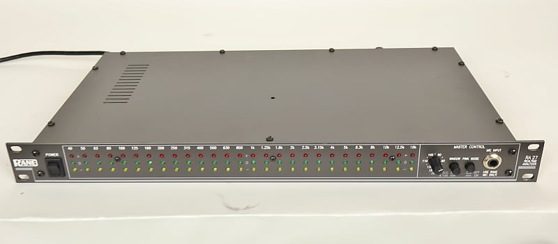 Rane RA-27 Realtime Analyzer w/ Rack Mount Tested & Working | Reverb