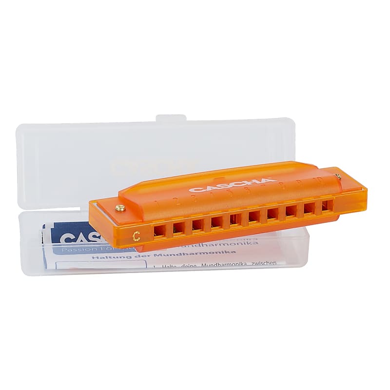 Cascha Fun Series Harmonica Key of C *Orange* HH 2276 | Reverb