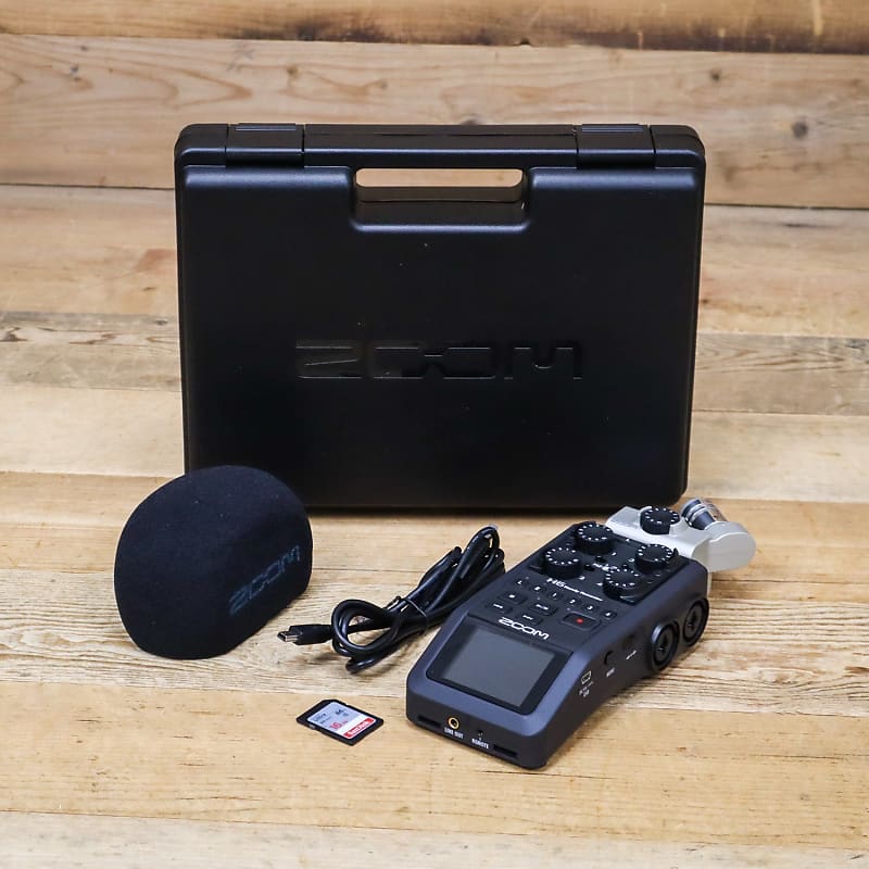 Zoom H6 Digital Handheld Recorder XY H-6 Portable Handy | Reverb
