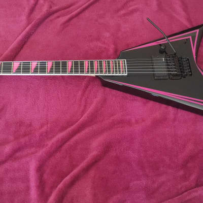 Edwards E-AL-166 Pink Sawtooth Alexi Laiho Signature | Reverb