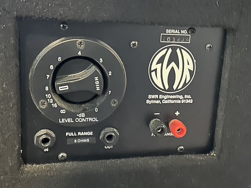 SWR Goliath Jr III - Black | Reverb