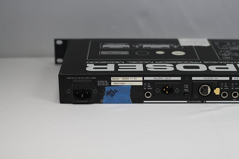 Behringer MDX 2000 Upgraded DBX 1252 OpAmps Composer Dynamics | Reverb