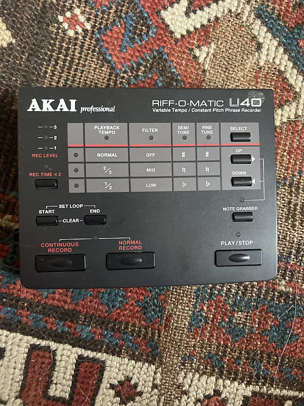 Akai Professional Riff O Matic U40 Pitch Phrase Sampler Loop | Reverb