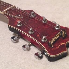 Vintage 1960's Aria Conrad Redburst Hollowbody Electric | Reverb