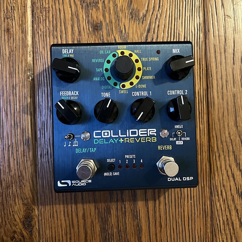 Source Audio SA263 Collider Delay + Reverb 2010s - Blue | Reverb UK