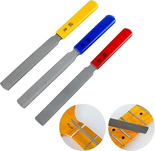Bass Nut File Set, Carbon Steel Guitar Fret File, Guitar | Reverb
