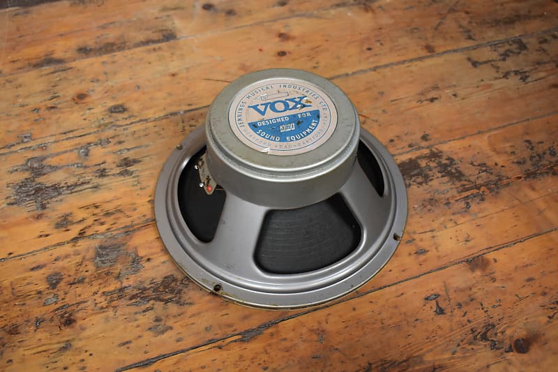 Ultra rare Vox Pre Rola model T1225 Celestion Greenback | Reverb