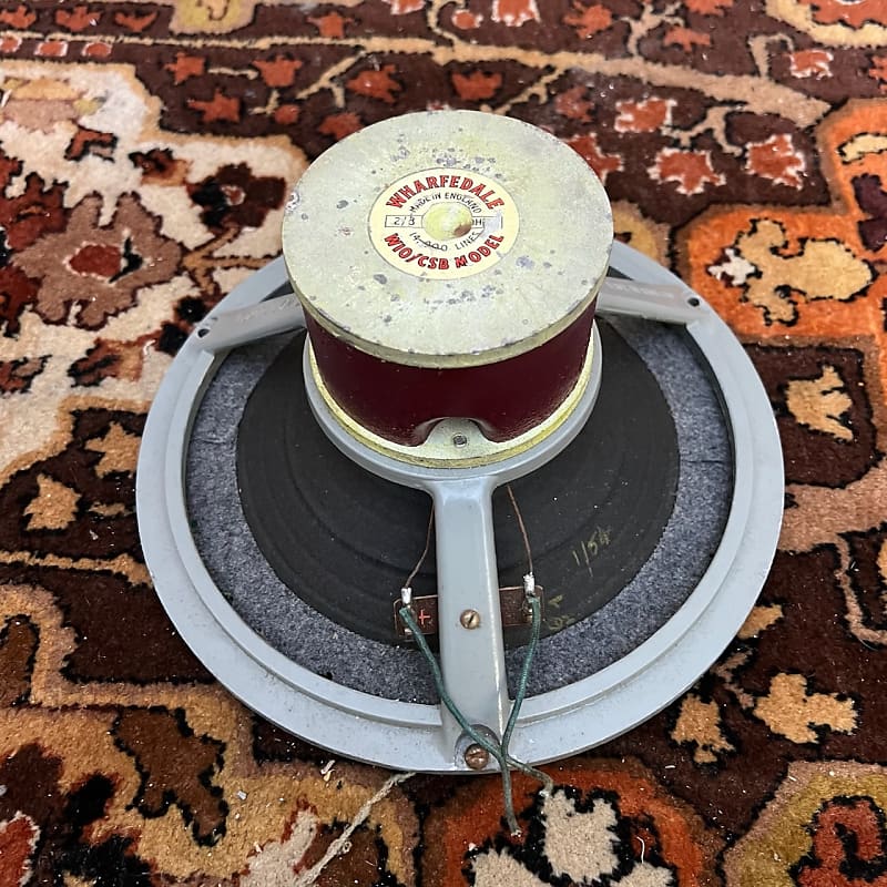 Vintage 1940s 1950s Wharfedale W10/CSB Full Range Model 12" | Reverb