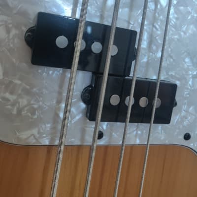 Custom Built 57 Slab Style P Bass Curley Maple/Padouk Neck | Reverb