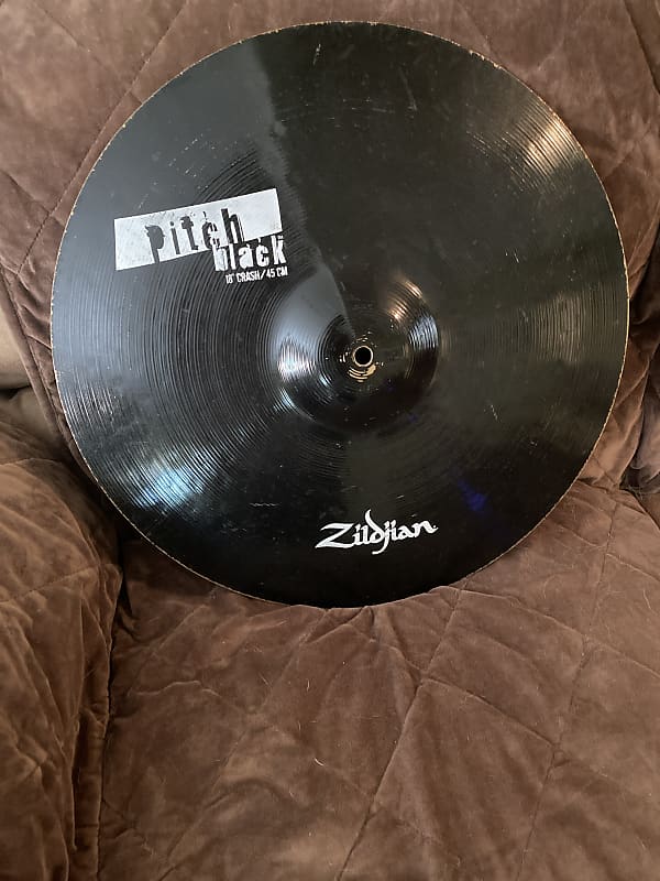 Zildjian Pitch black 18 inch crash | Reverb