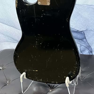 1978 Fender Musicmaster Modified Loaded Guitar Body Black | Reverb