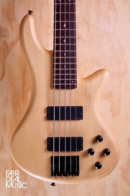 Schecter Diamond Series Custom 5 Natural, USED | Reverb