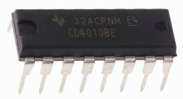 CD4010BE CD4010 CMOS hex non-inverting buffer/converter - 1 | Reverb