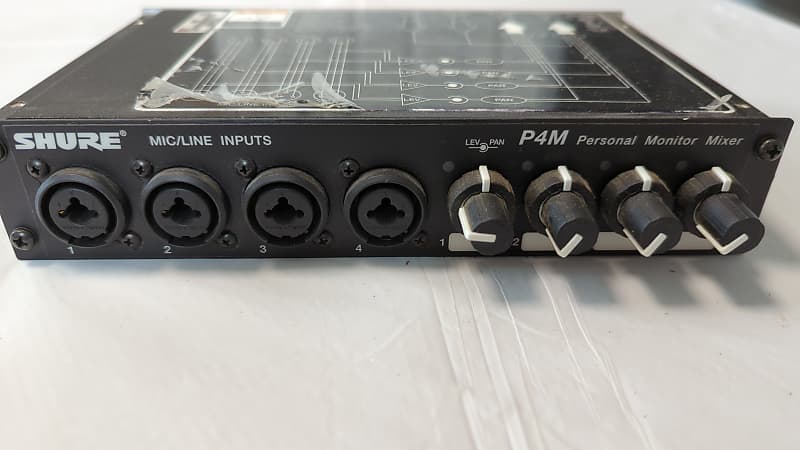 Shure SHU-P4M Personal Monitor Mixer | Reverb