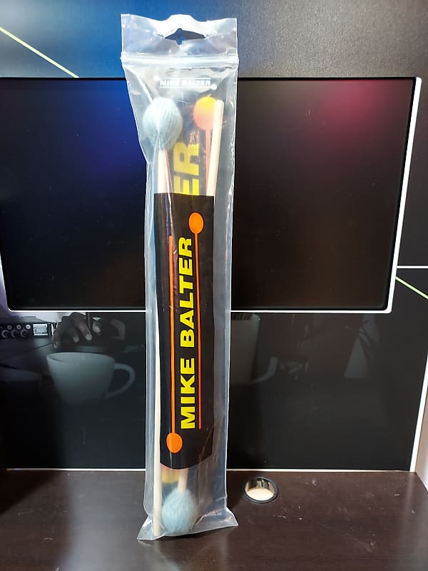 Mike Balter 82B Green Yarn, Birch, Medium Hard, Marimba | Reverb