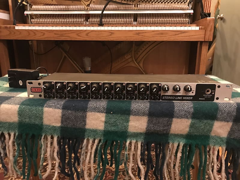 Rolls RM203 10 channel Stereo line mixer | Reverb