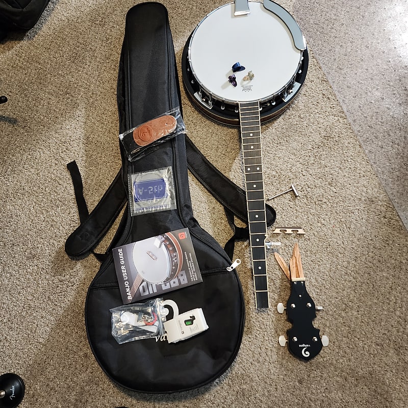 Vangoa Banjo (Broken Headstock) | Reverb