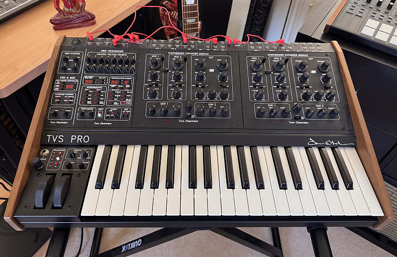 Tom Oberheim TVS Pro Black Beauty (RARE): Boxed w/ original | Reverb