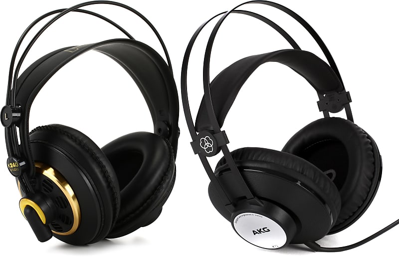 AKG K240 Studio Semi-open Pro Studio Headphones Bundle with | Reverb