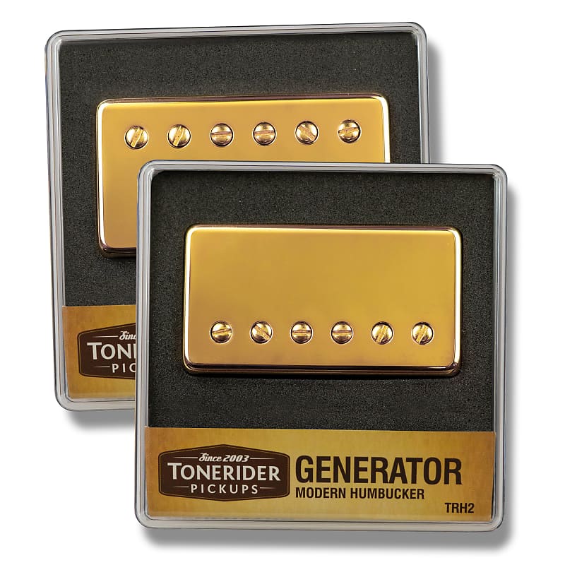 Tonerider Generator Humbucker Pickup Set Gold | Reverb