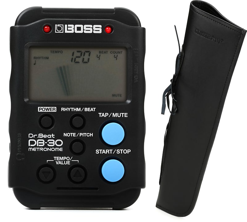Boss DB-30 Dr. Beat Metronome Bundle with Howard Core Leather | Reverb