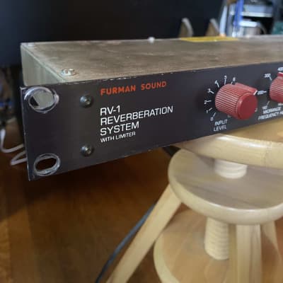 Furman Sound RV-1 Spring Reverb 1970's - Black (1 of 2) | Reverb