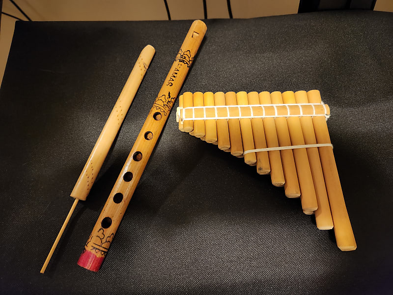 Handmade folk wind instruments: Bird Whistle, Recorder, Pan | Reverb