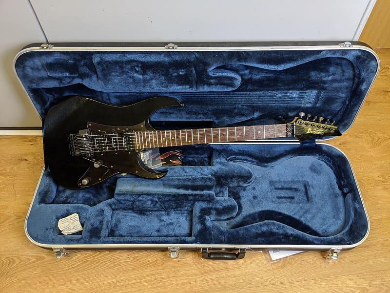 Ibanez Prestige RG2550EX 2003 Galaxy Black Electric Guitar | Reverb UK
