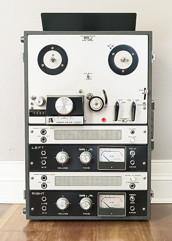 Vintage Akai M8 Stereo Reel to Reel Tape Recorder | Reverb
