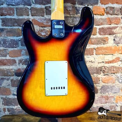Johnny Guitar S-Style MIK Electric Guitar (1980s - Sunburst) | Reverb
