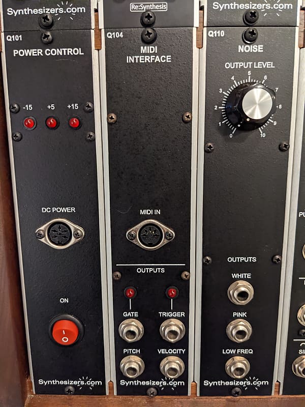 Synthesizers.com Q104 MIDI Interface - 5U Dotcom Module | Reverb UK