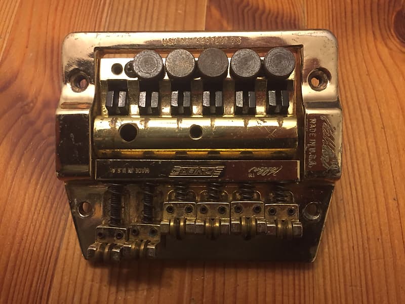 Kahler Flyer Bridge 1980's Gold | Reverb