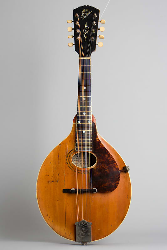 Gibson A-3 Carved Top Mandolin (1914), ser. #25759, black | Reverb