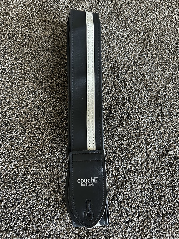 Couch Racer X Guitar Strap - Black/White | Reverb