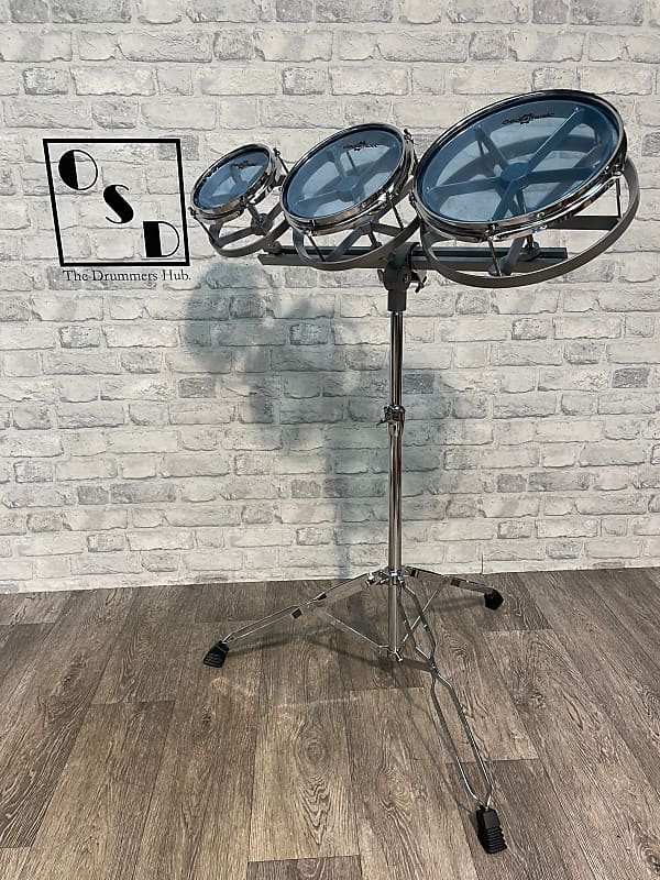 G4M Rototom Set with Double Braced Stand 6" 8" 10" #GM33 | Reverb