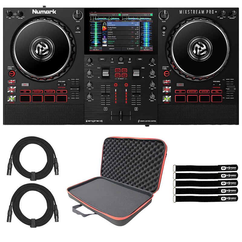 Numark MIXSTREAM PRO+ Standalone Streaming DJ Controller w | Reverb