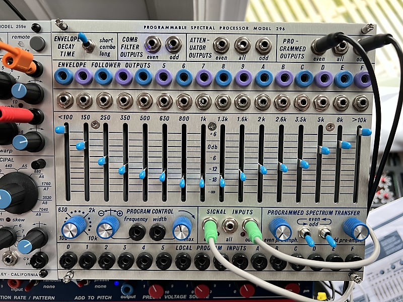Buchla clone Programmable Spectral Processor Model 296 | Reverb