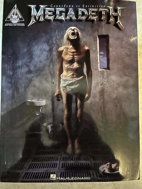 Megadeth - Countdown to Extinction - Guitar Tab / Tablature | Reverb