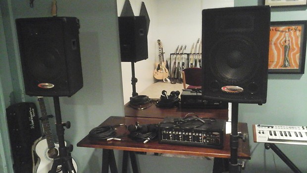 Harbinger HA60 PA Monitor 10" 2-Way Speakers 50 watt 8Ω ohm | Reverb