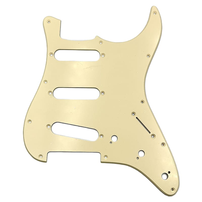 Guitar Gear Str Style Scratch Plate - Ivory | Reverb