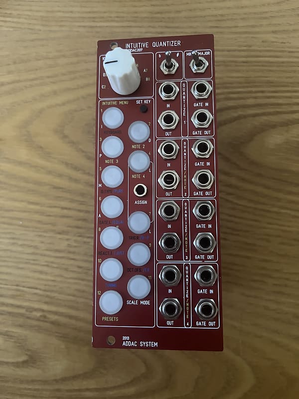 ADDAC System ADDAC207 Intuitive Quantizer Red | Reverb