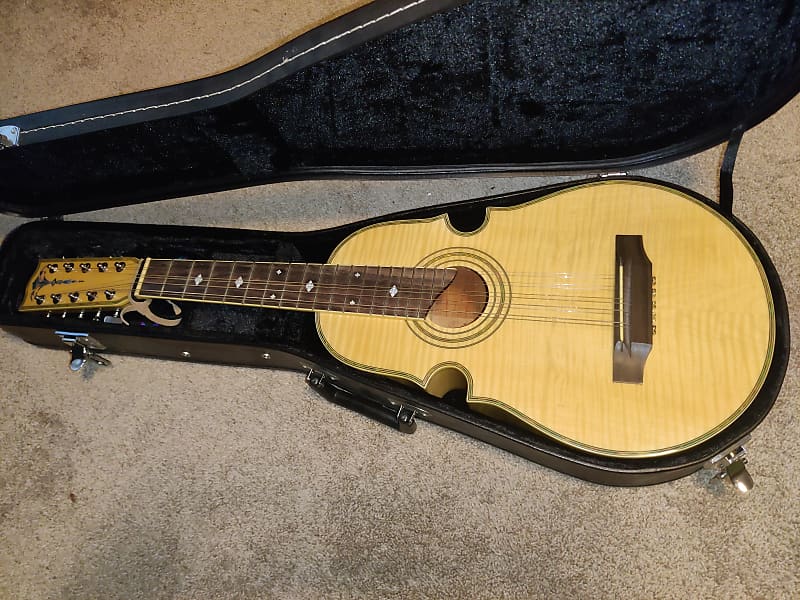 Cuatro Puerto Rico Rican Acoustic Electric a/e Flamed Maple | Reverb