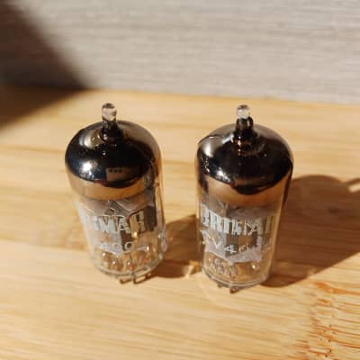 Super rare 1965 NOS MULLARD CV4004 BOX PLATE matched pair | Reverb