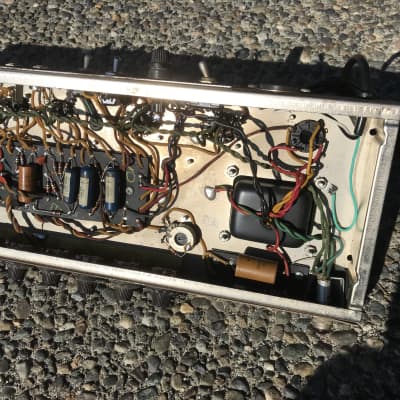 Fender Deluxe Reverb Chassis 1965 Blackface | Reverb