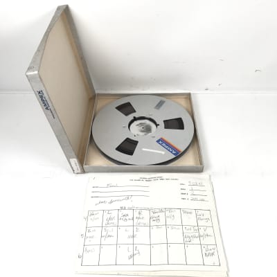 Ampex 1/2” 10.5" 456 Grand Master Reel to Reel Tape | Reverb UK