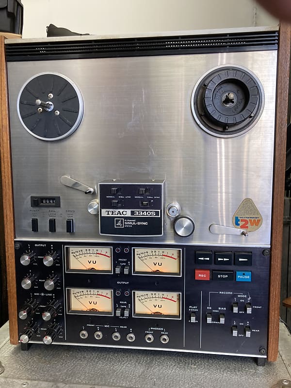 TEAC 3340S - 4 Track Reel to Reel | Reverb