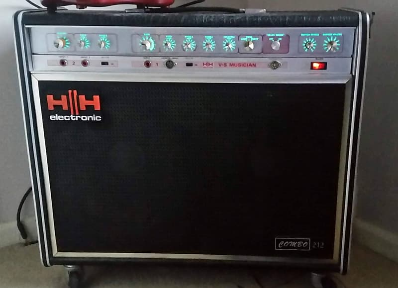 HH VS Musician 100 Watt 2x12 combo - Guitar Amplifier 1976 | Reverb