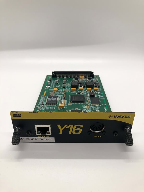 Waves WSG-Y16 mini-YGDAI SoundGrid I/O card for Yamaha mixing | Reverb