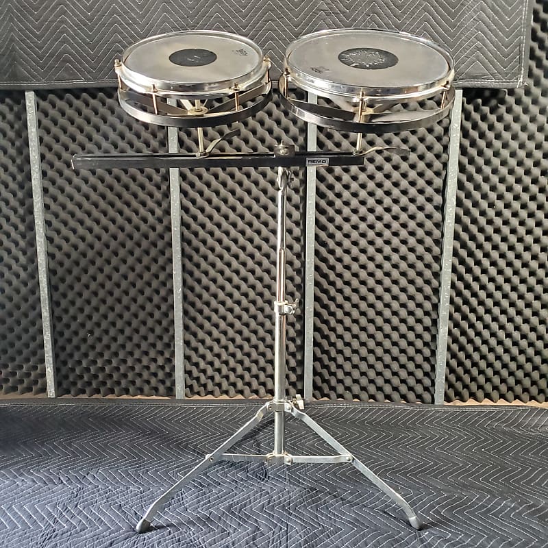 Vintage REMO rototoms with original stand | Reverb