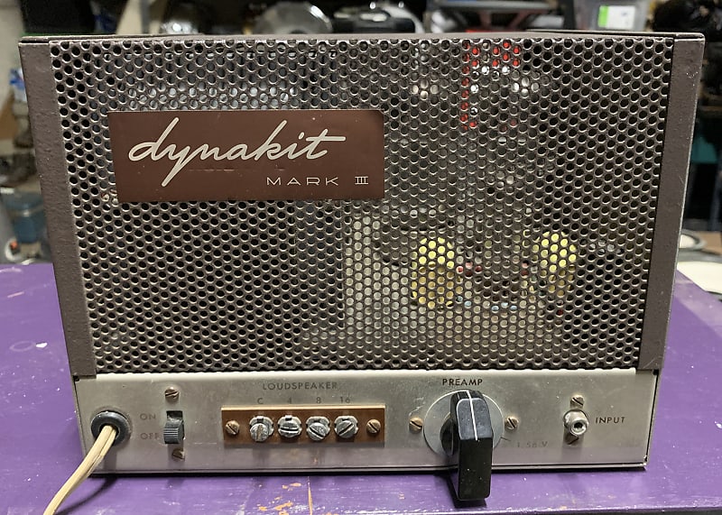 Dynakit Mark III TUBE Mono-Bloc Amplifier TESTED | Reverb